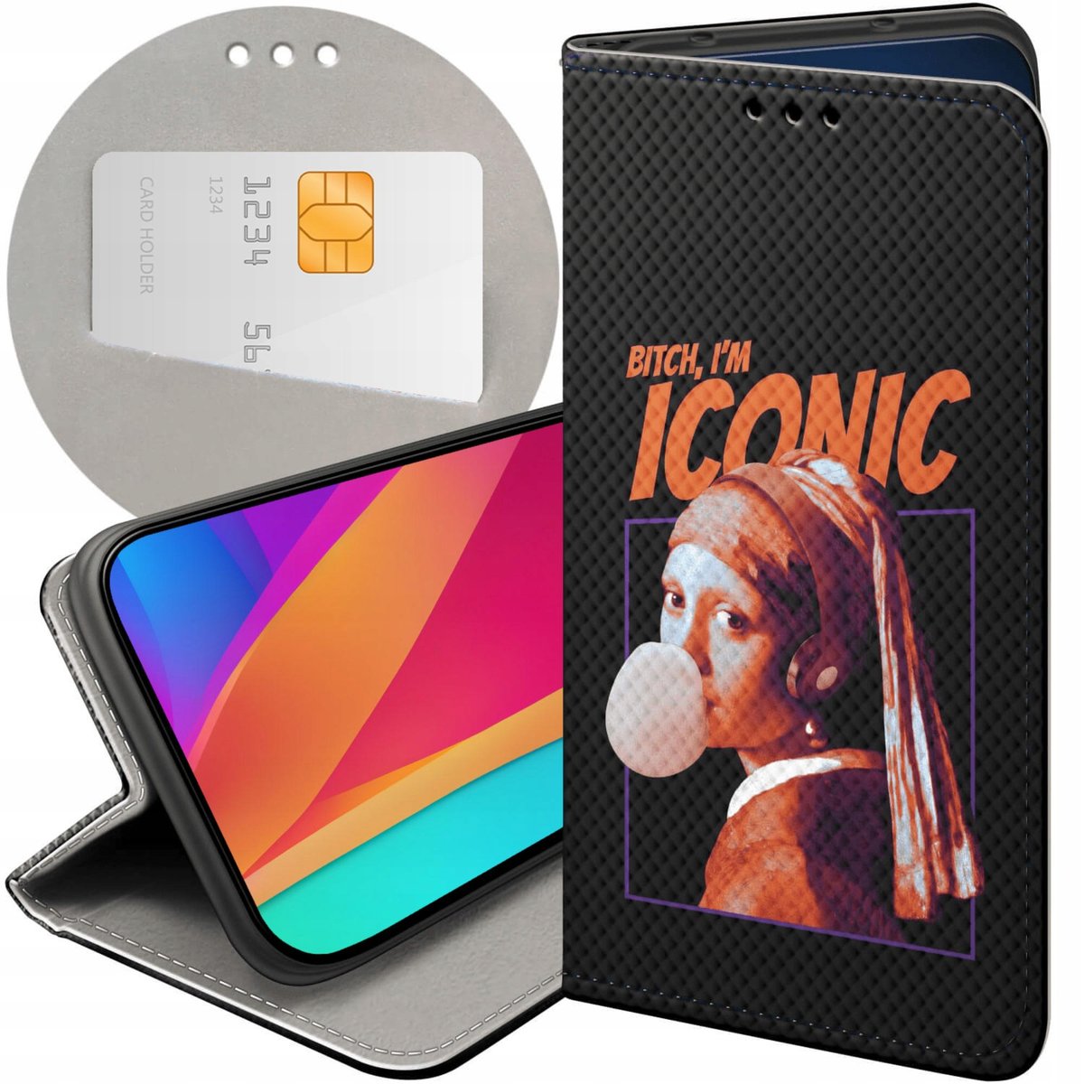 ETUI DO SAMSUNG GALAXY S21 FE WZORY LEONARDO DA VINCI SZTUKA MODERN ...