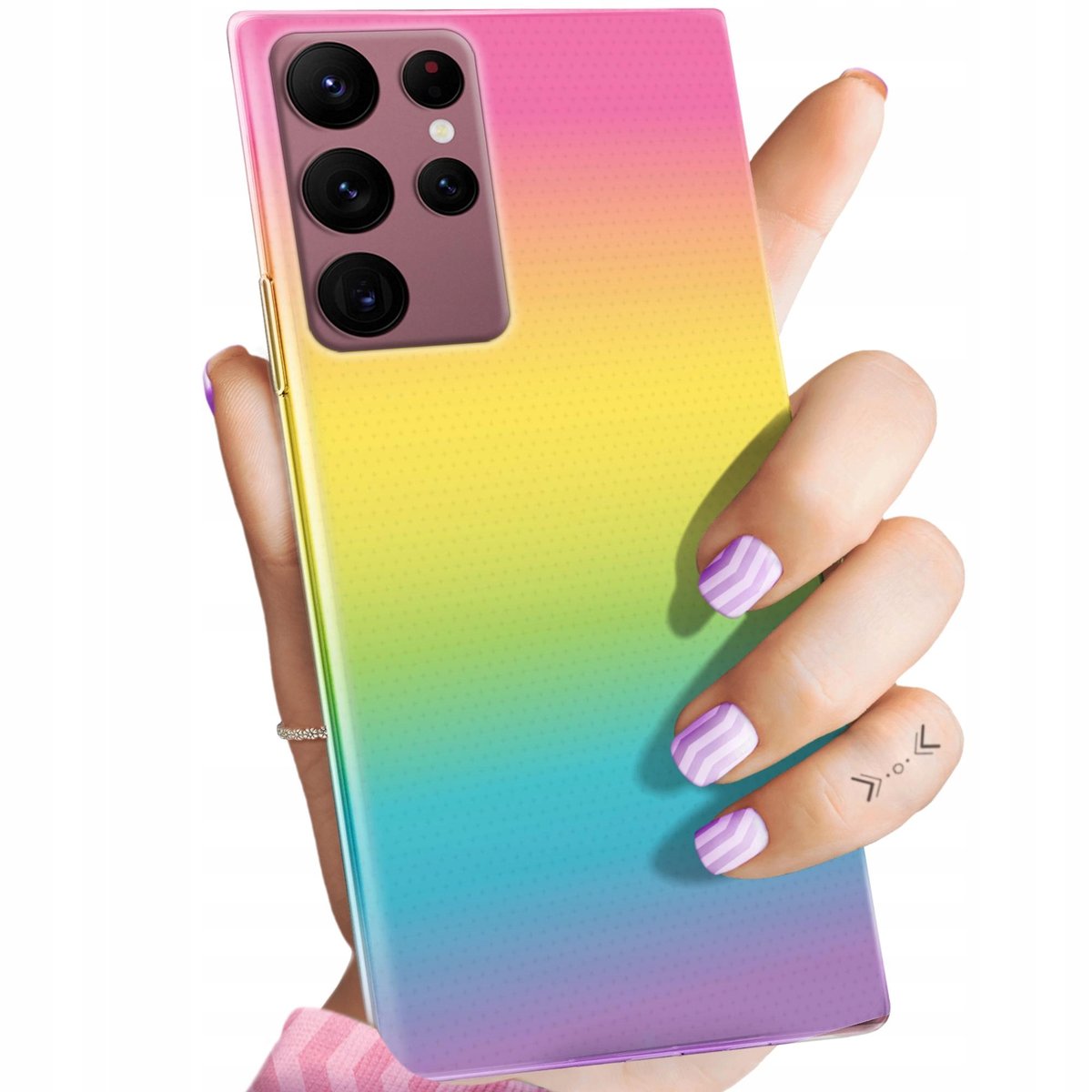 Etui Do Samsung Galaxy S22 Ultra Wzory Lgbt RÓwnoŚĆ Pride Obudowa