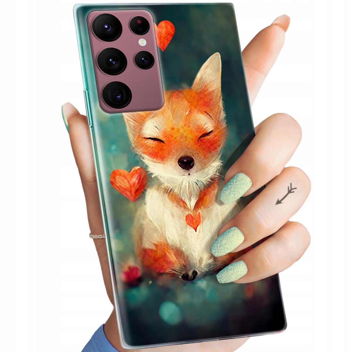 Etui Do Samsung Galaxy S22 Ultra Wzory Liski Lisy Fox Obudowa Pokrowiec - Samsung Electronics ...