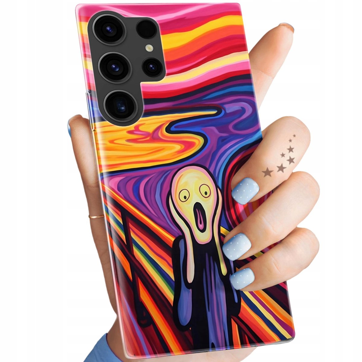 ETUI DO SAMSUNG GALAXY S23 ULTRA WZORY KRZYK MUNCH EDVARD SCREAM ...