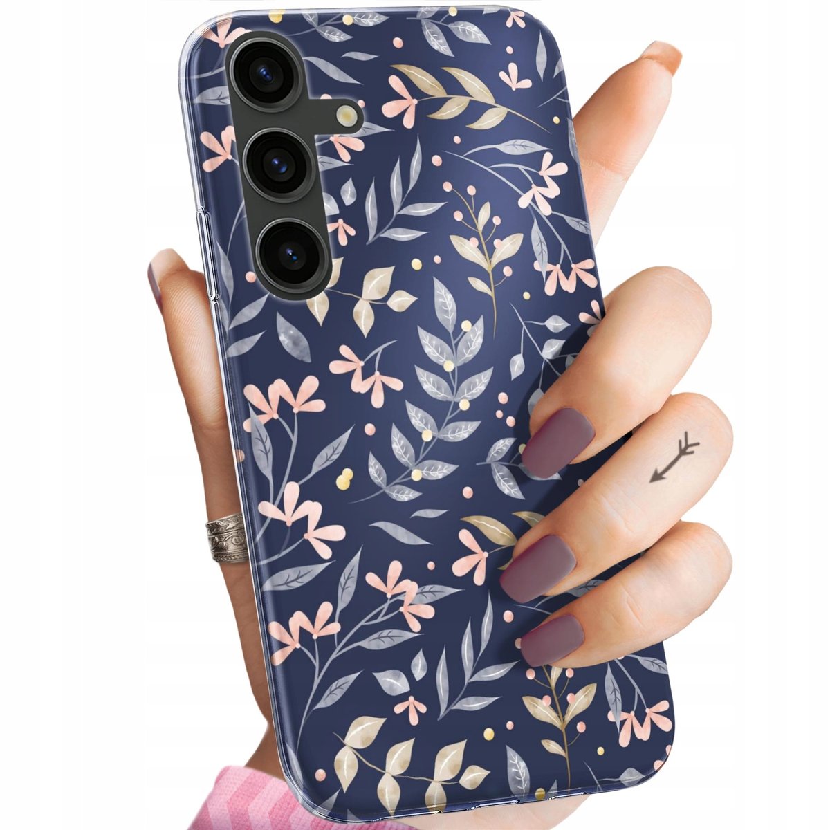 ETUI DO SAMSUNG GALAXY S24 PLUS WZORY FLORAL BOTANIKA BUKIETY OBUDOWA ...