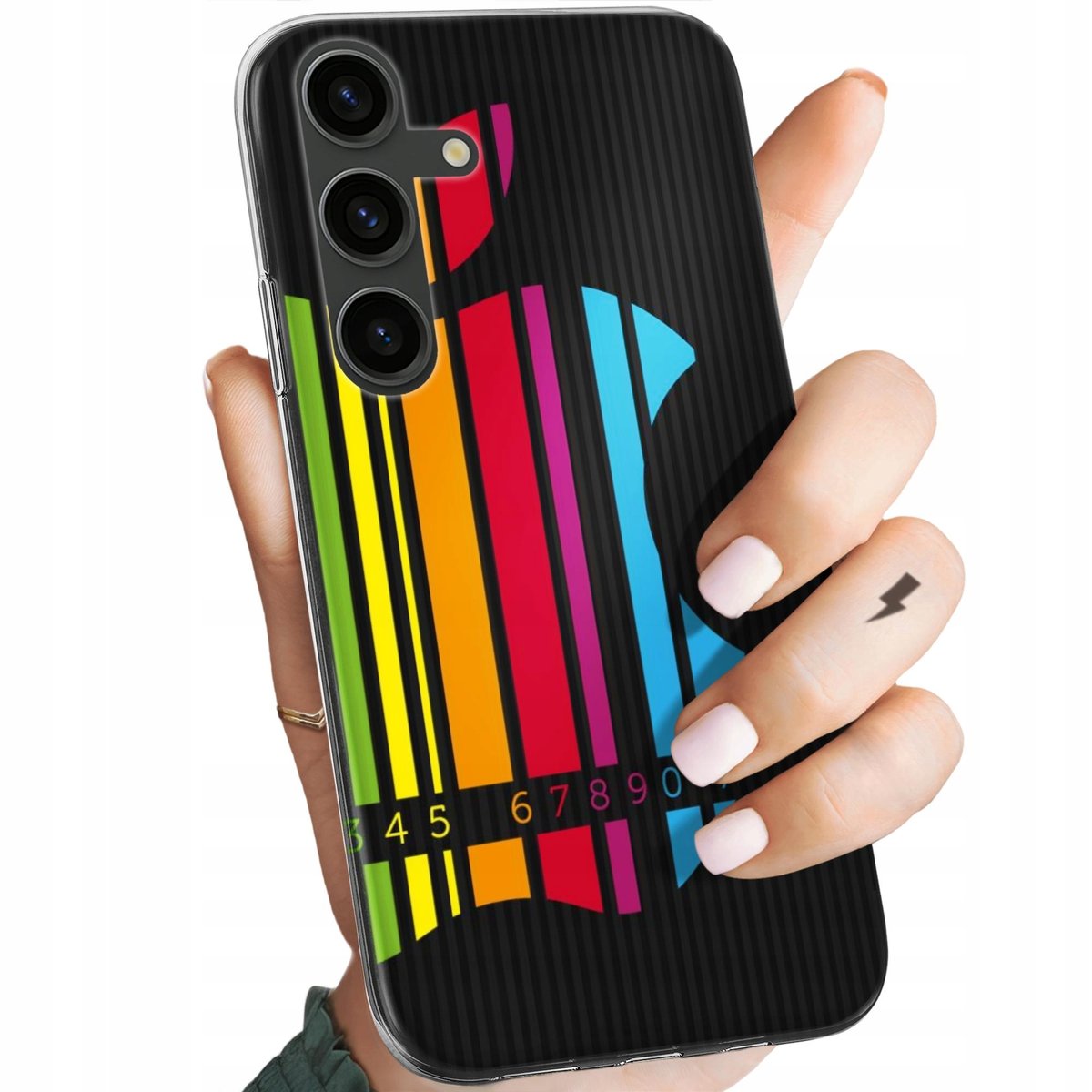 Etui Do Samsung Galaxy S24 Plus Wzory Z JabŁkiem JabŁuszko Obudowa Case