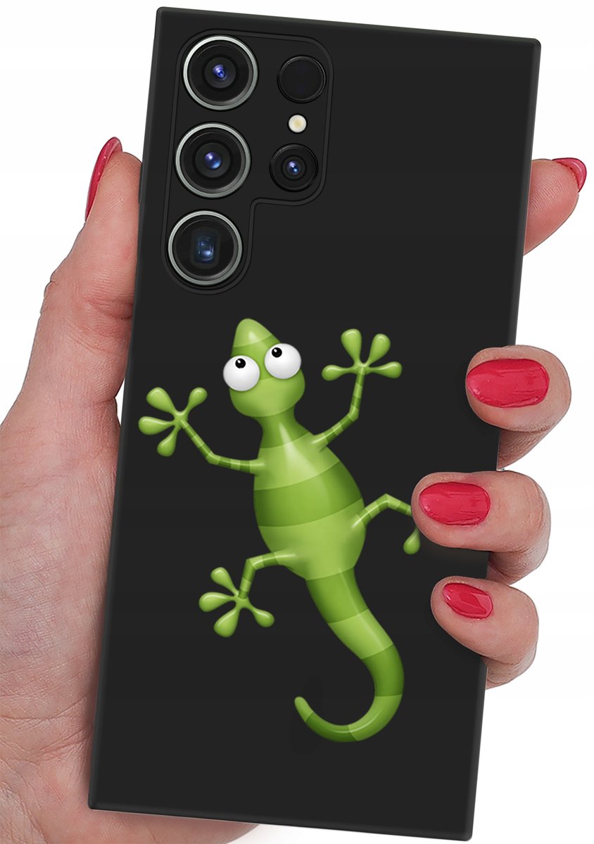 ETUI do Samsung Galaxy S24 Ultra CASE WZORY SOFT MATT PLECKI + SZKŁO 9H ...