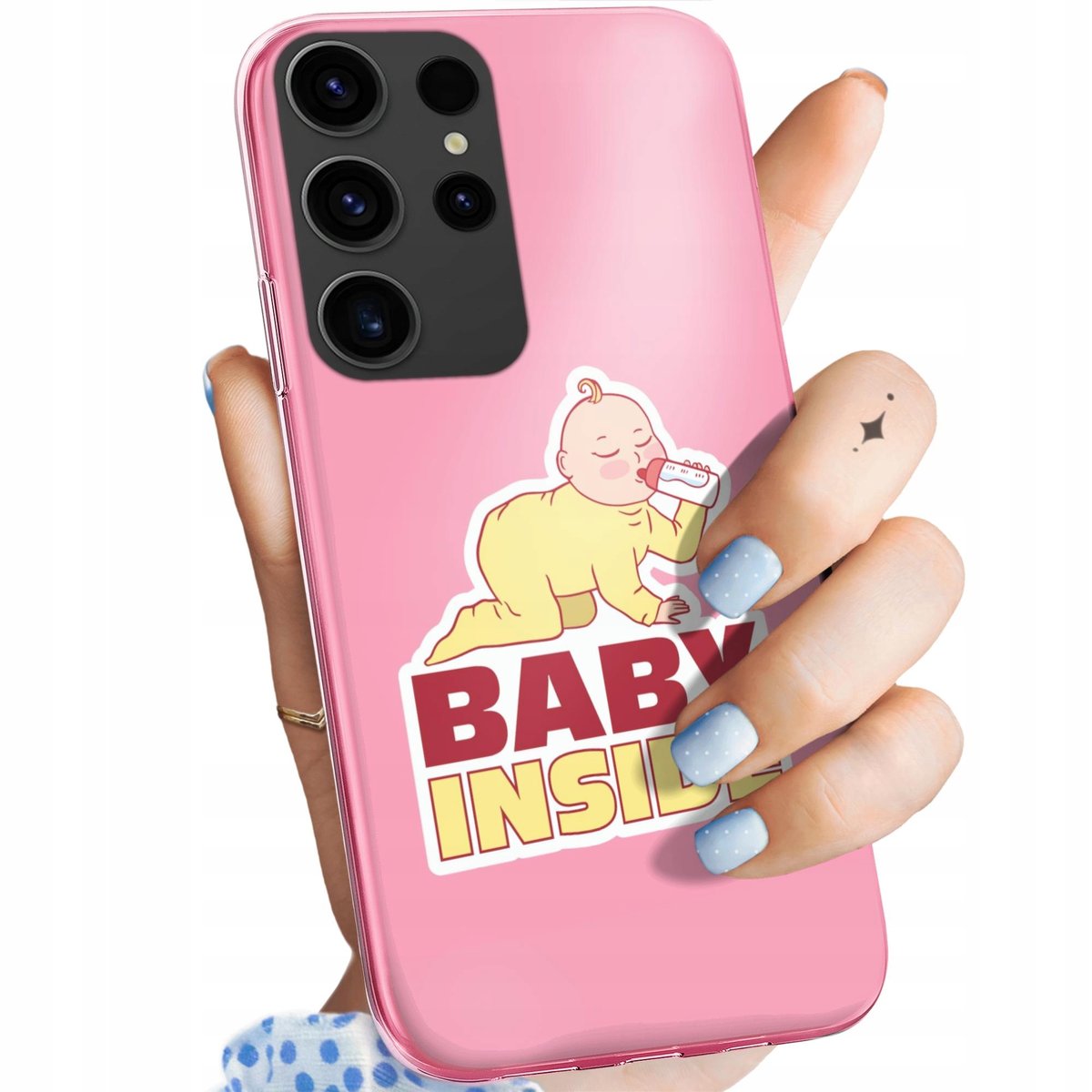 ETUI DO SAMSUNG GALAXY S24 ULTRA WZORY CIĄŻOWE PREGNANT BABY SHOWER ...
