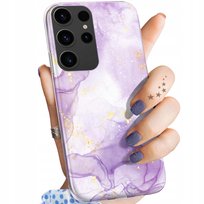 Etui Do Samsung Galaxy S24 Ultra Wzory Fioletowe Fiolet Kształty ...