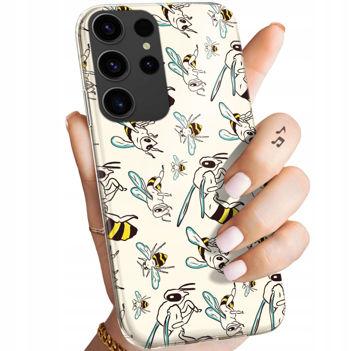 ETUI DO SAMSUNG GALAXY S24 ULTRA WZORY OWADY MOTYLE PSZCZÓŁKI OBUDOWA ...