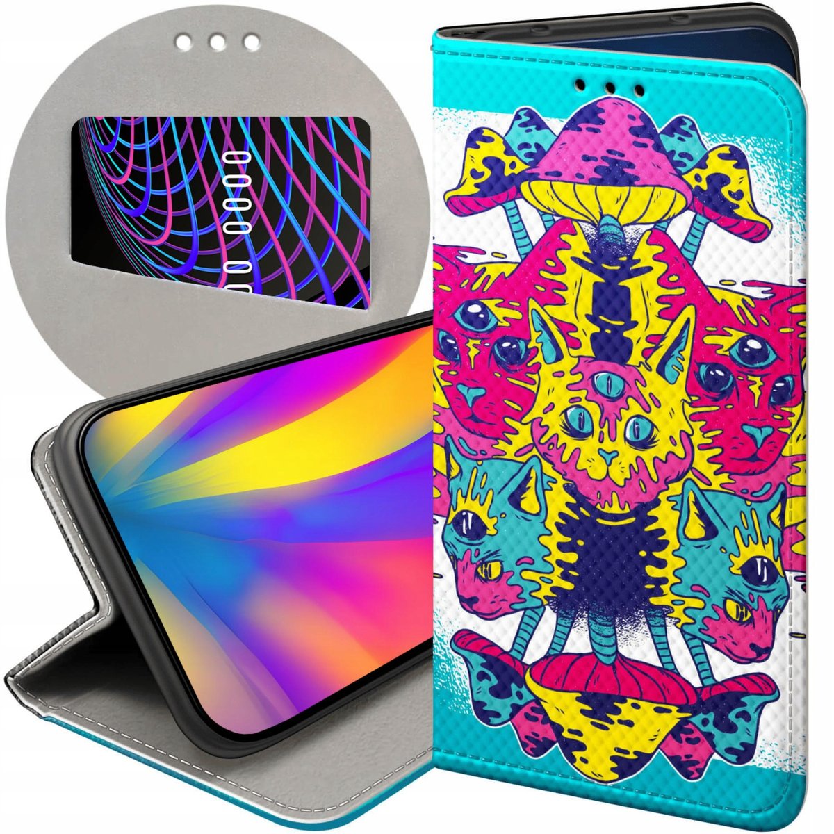 ETUI DO SAMSUNG GALAXY S24 ULTRA WZORY PSYCHO LSD PSYCHODELIC GRZYBKI ...