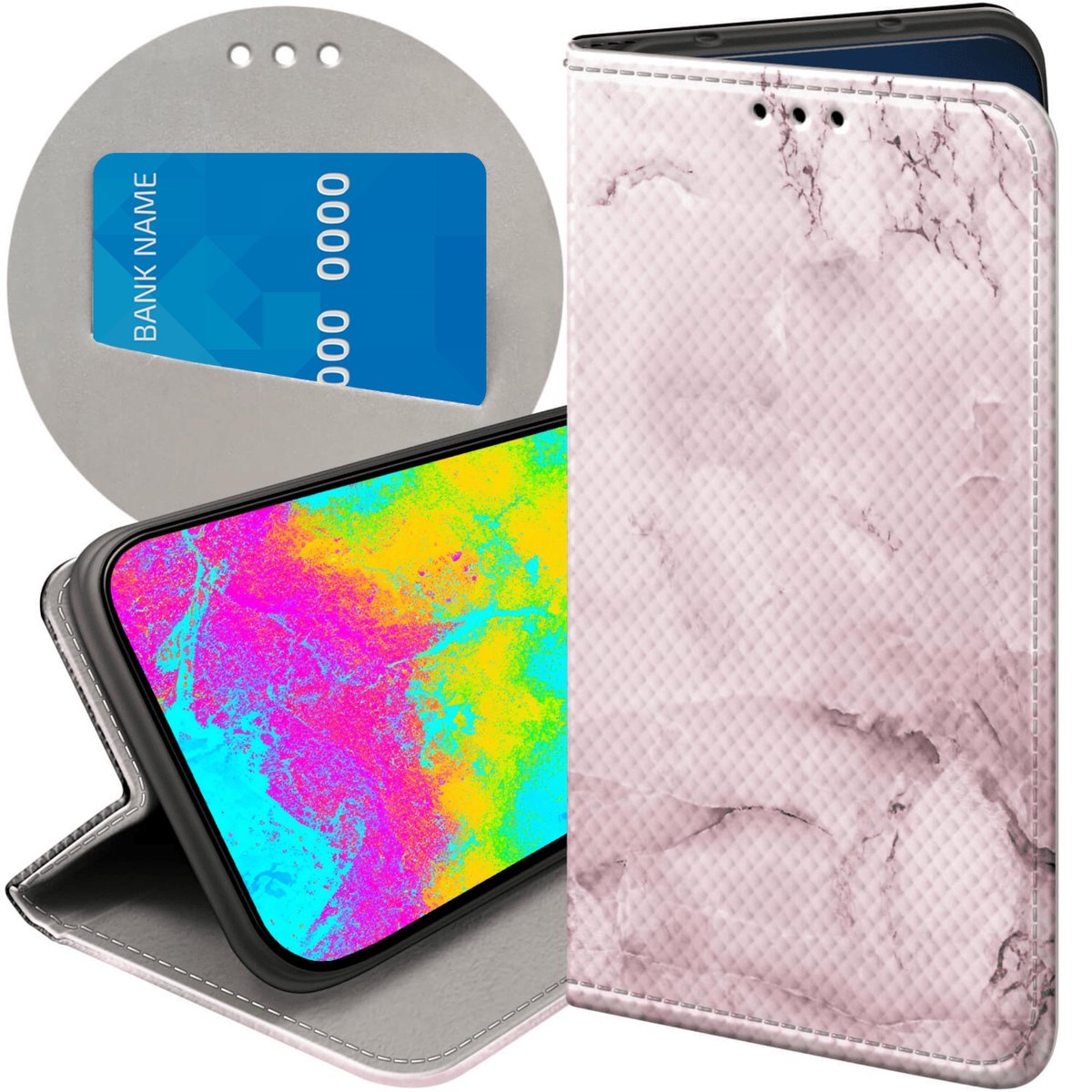 ETUI DO SAMSUNG GALAXY S24 ULTRA WZORY RÓŻOWE GOLDEN ROSE PUDROWY RÓŻ ...