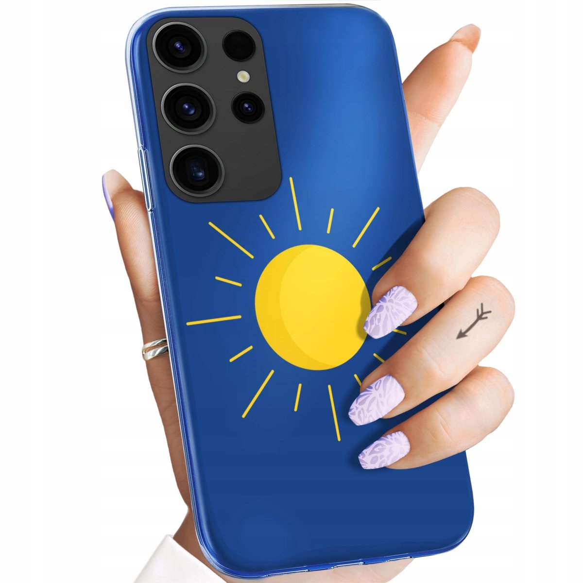 ETUI DO SAMSUNG GALAXY S24 ULTRA WZORY SŁOŃCE PLANETY SUN OBUDOWA ...