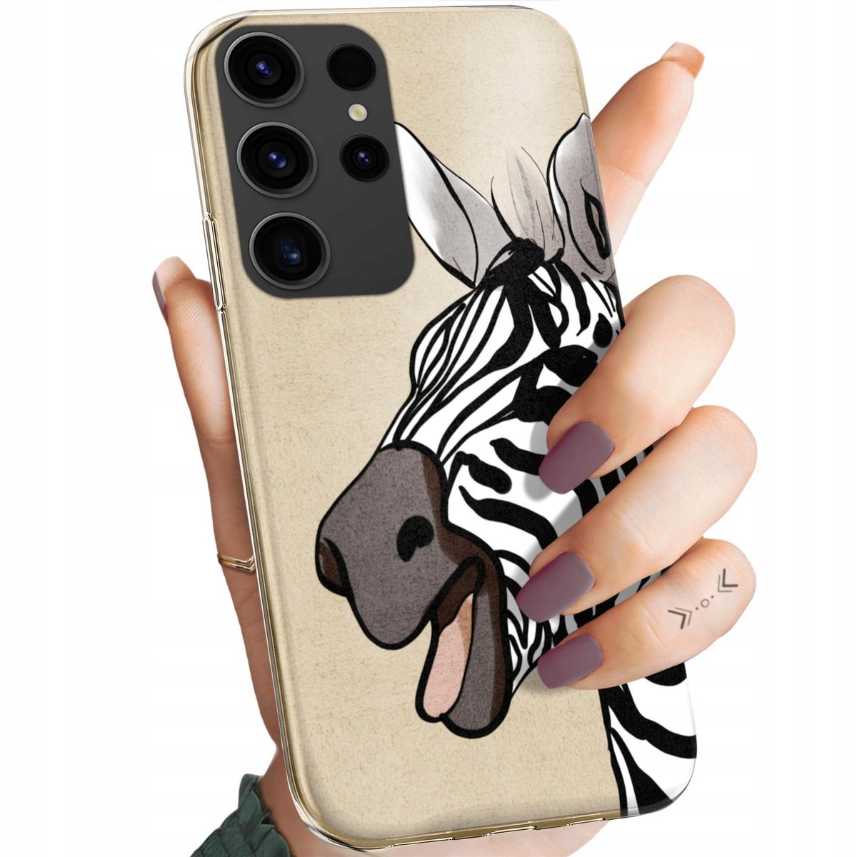 ETUI DO SAMSUNG GALAXY S24 ULTRA WZORY ZEBRA ZEBERKA PASKI OBUDOWA CASE ...