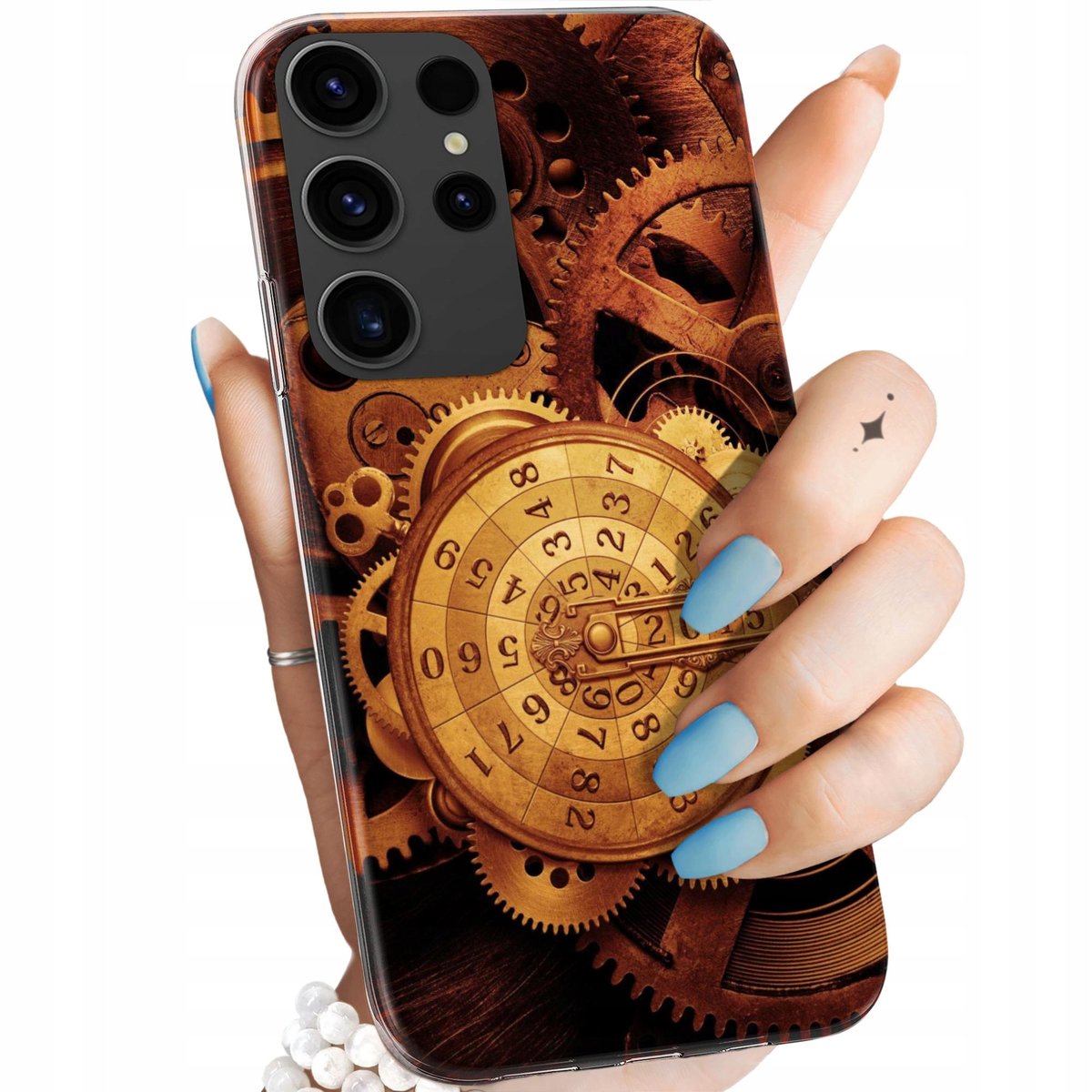 ETUI DO SAMSUNG GALAXY S24 ULTRA WZORY ZEGARY CZAS ZEGARMISTRZ OBUDOWA ...
