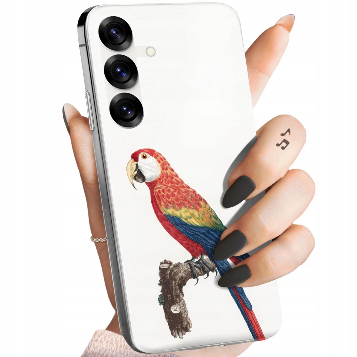 Etui Do Samsung Galaxy S25 Wzory Ptaki Ptak Papuga Koliber Obudowa Case ...