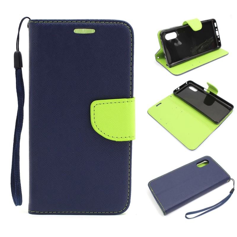 Etui Do Samsung Galaxy Xcover Pro G715 Granatowe Fancy Pokrowiec Case ...