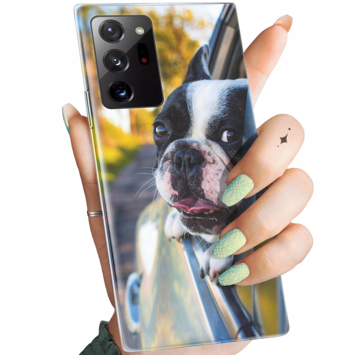 Etui Do Samsung Note 20 Ultra / 20 Ultra 5G Wzory Mops Buldog Francuski ...