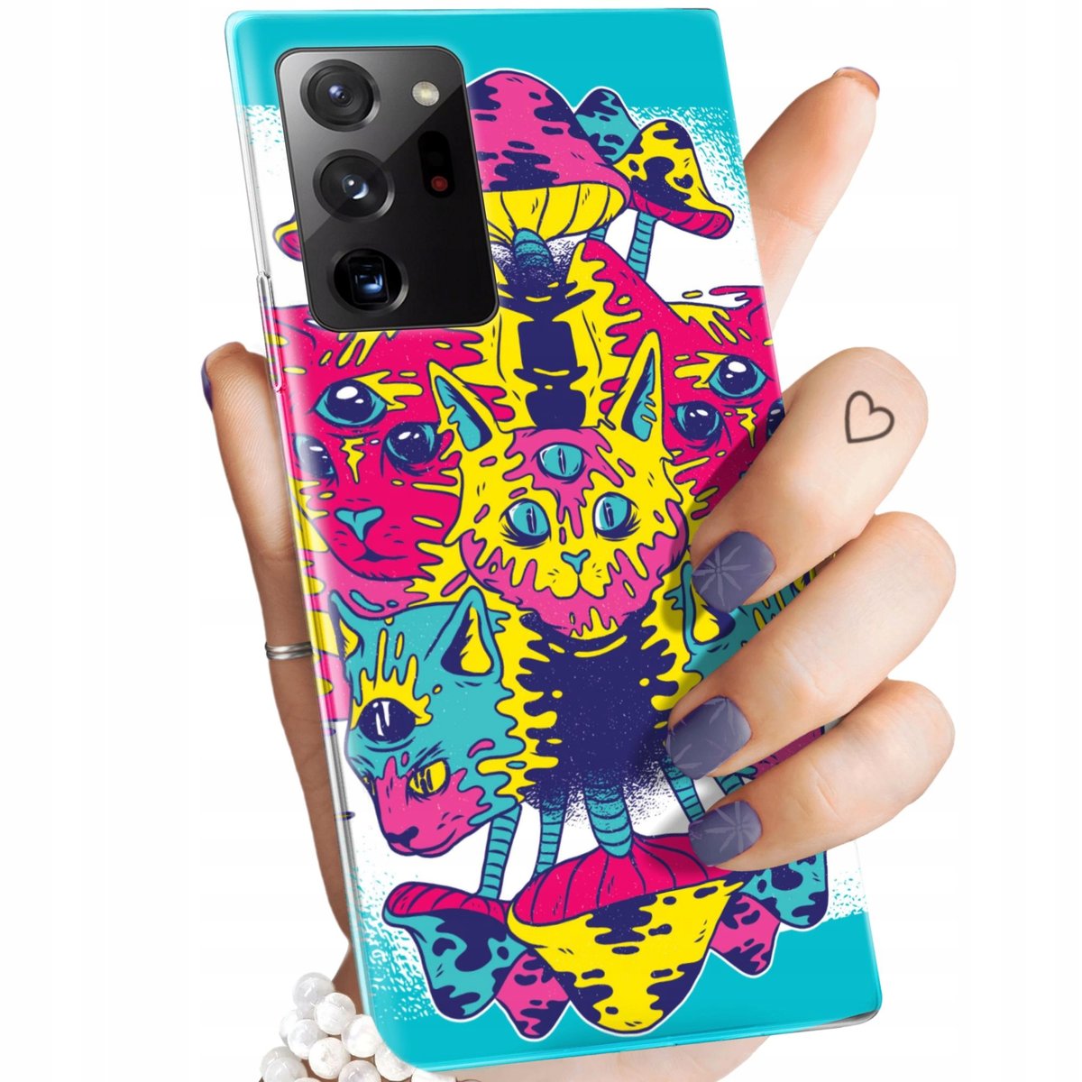 ETUI DO SAMSUNG NOTE 20 ULTRA / 20 ULTRA 5G WZORY PSYCHO LSD ...