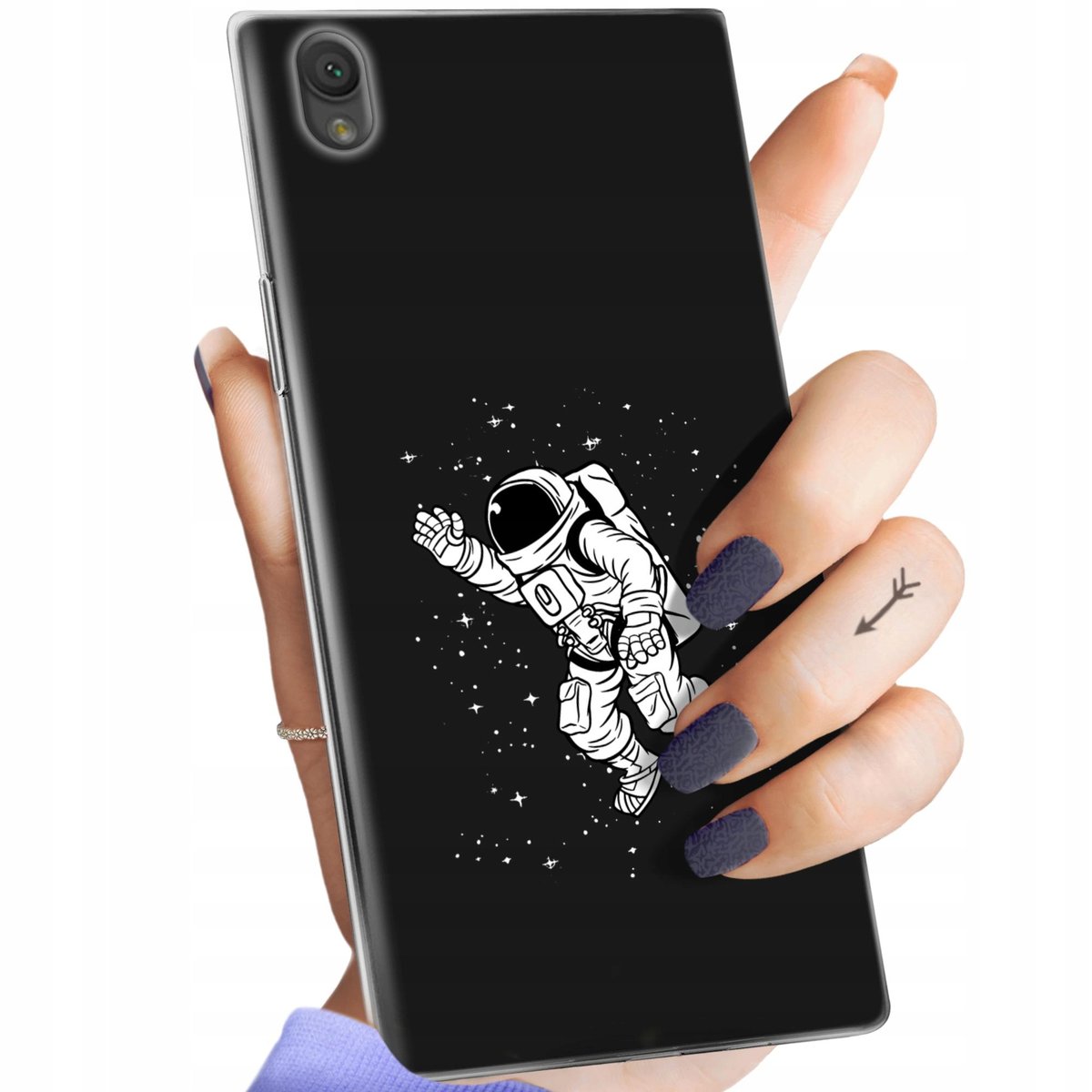 Etui Do Sony Xperia L1 Wzory Astronauta Kosmonauta Rakieta Obudowa Case ...
