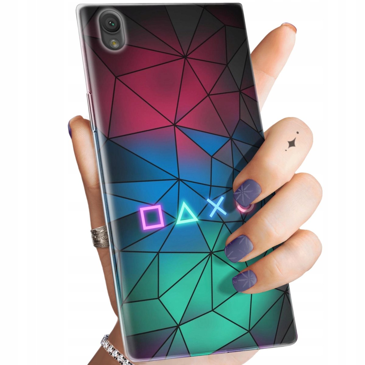Etui Do Sony Xperia L1 Wzory Dla Gracza Gracz Gamer Game Over Obudowa ...