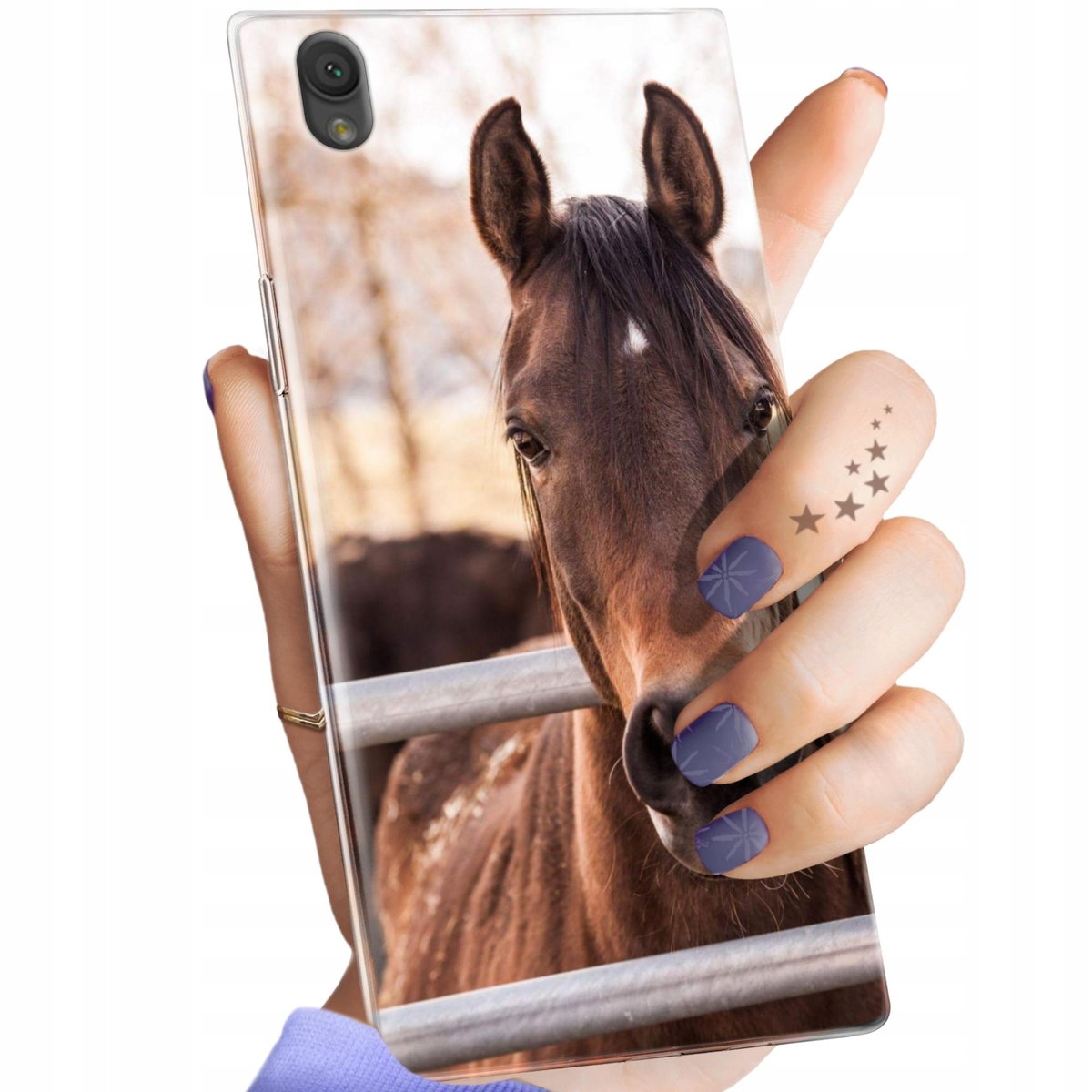 Etui Do Sony Xperia L1 Wzory Konie Kuce Pegazy Obudowa Pokrowiec Case ...