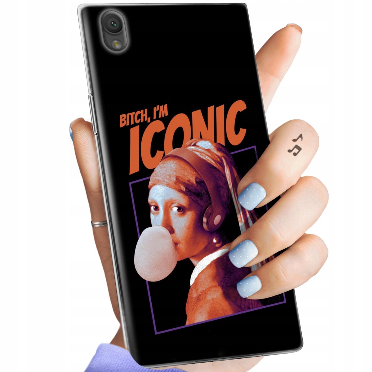 ETUI DO SONY XPERIA L1 WZORY LEONARDO DA VINCI SZTUKA MODERN OBUDOWA ...