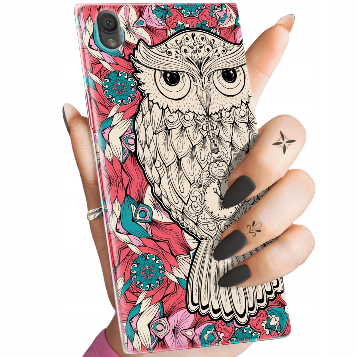 Etui Do Sony Xperia L1 Wzory Sowa Sówka Sowy Obudowa Pokrowiec Case ...