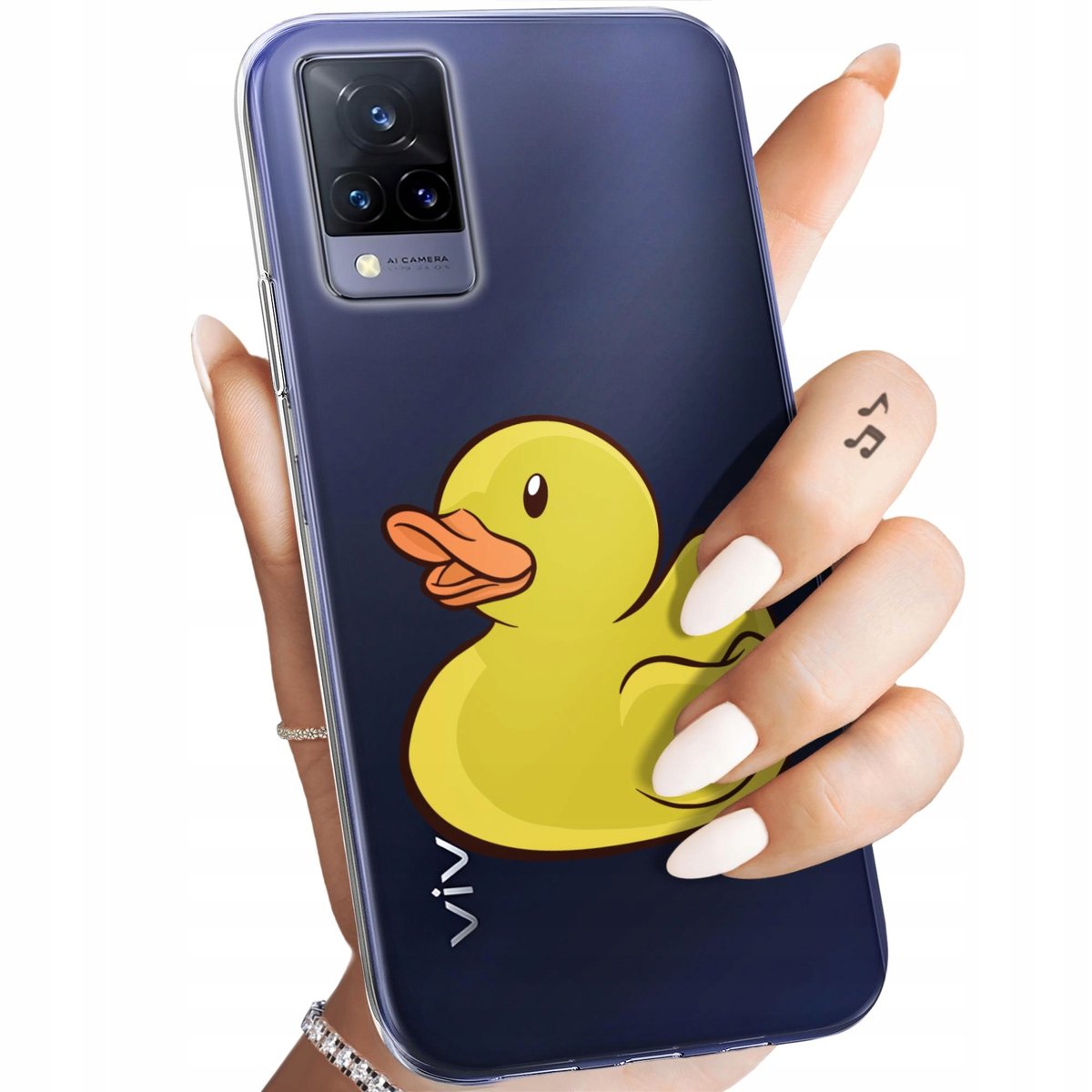 Etui Do Vivo 21 5G Wzory Bez Tła Naklejki Sticker Obudowa Pokrowiec ...