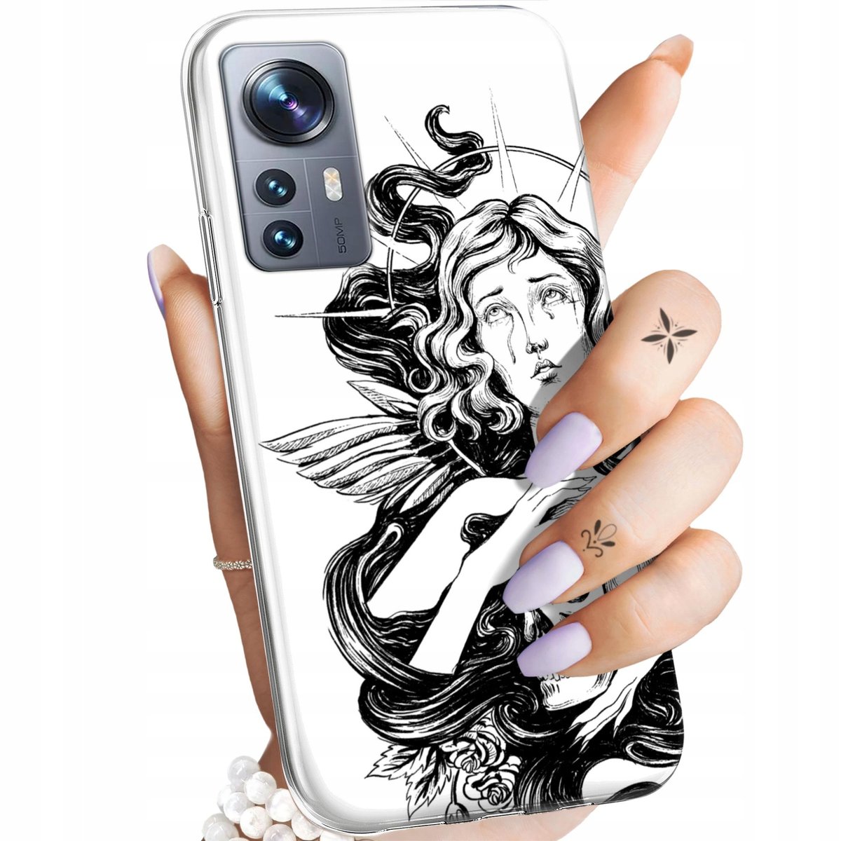 ETUI DO XIAOMI 12 5G / 12X 5G WZORY ANIOŁ ANIOŁEK KUPIDYN OBUDOWA ...