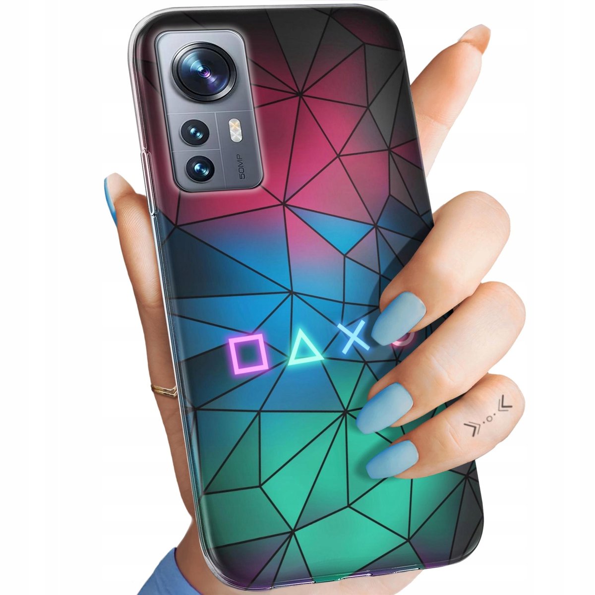 Etui Do Xiaomi 12 5G / 12X 5G Wzory Dla Gracza Gracz Gamer Game Over ...