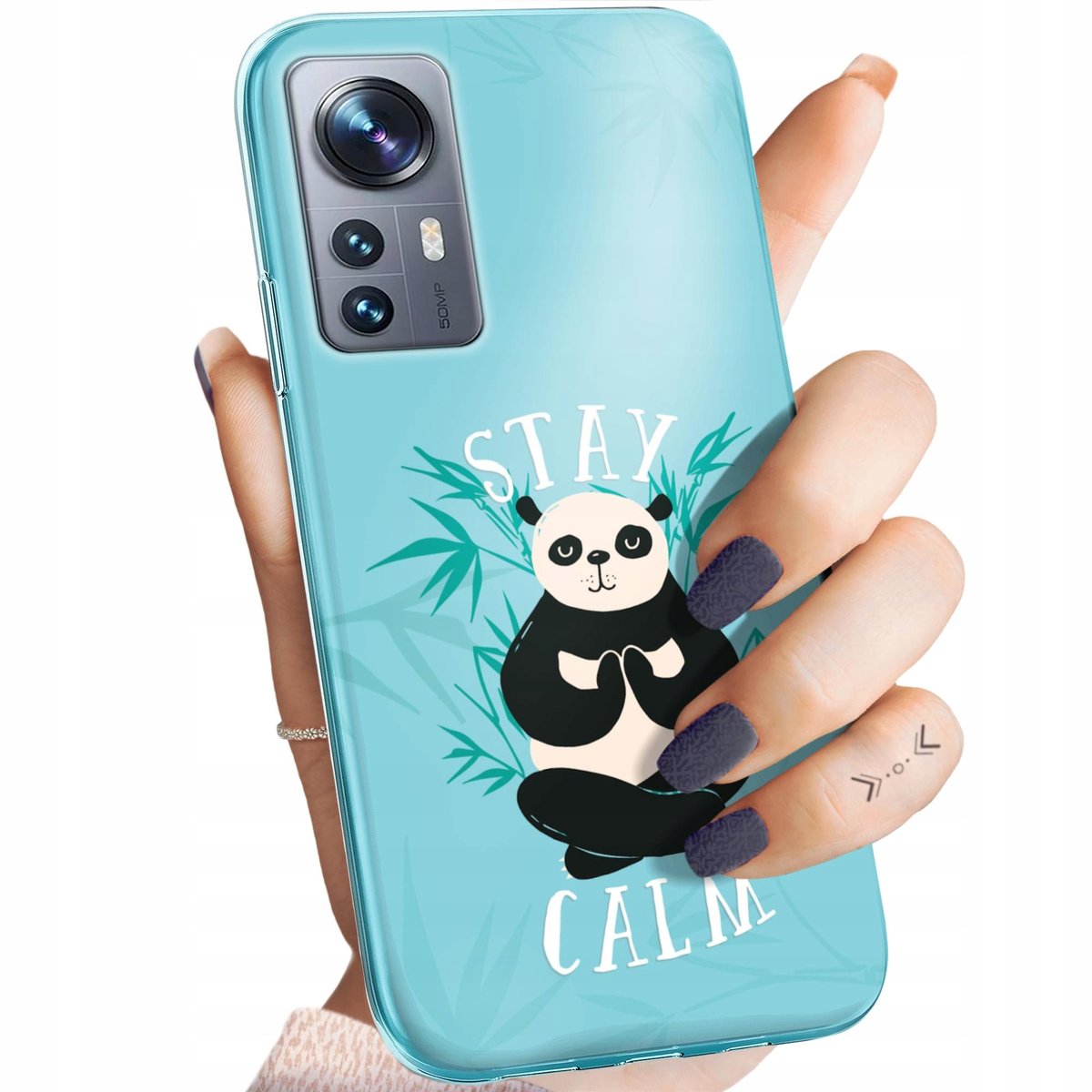 Etui Do Xiaomi 12 5G / 12X 5G Wzory Panda Bambus Pandy Obudowa ...