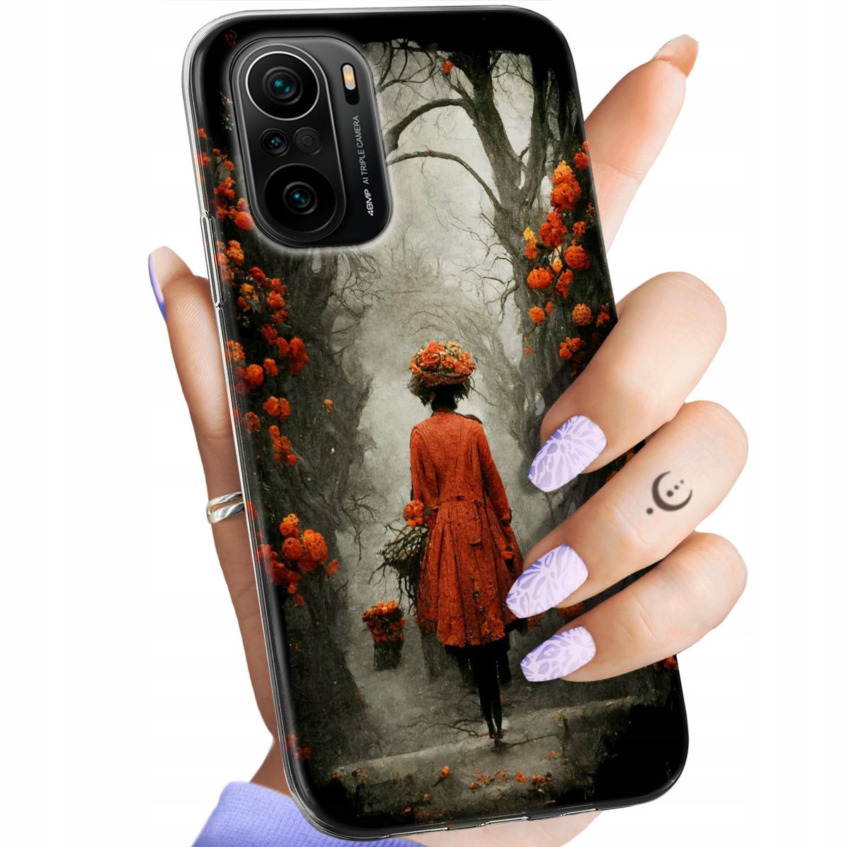 Etui Do Xiaomi Poco F3 / F3 Pro Wzory Jesień Liście Autumn Obudowa Case ...