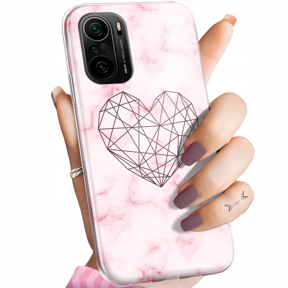 Etui Do Xiaomi Poco F3 / F3 Pro Wzory Serce Serduszka Miłość Obudowa ...