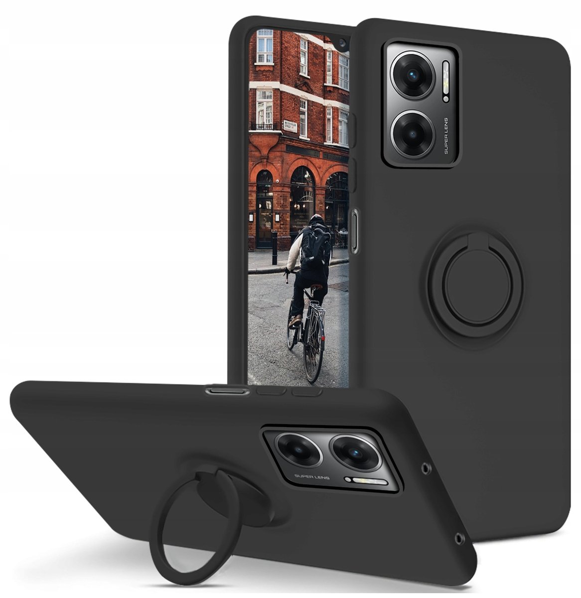 Etui do Xiaomi Redmi 10 5G Silicone Ring + Szkło - Inna marka | Sklep ...