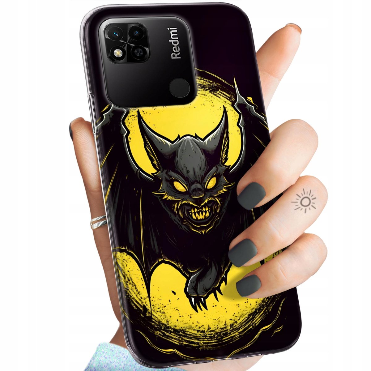 Etui Do Xiaomi Redmi 10A Wzory Nietoperz Bat Obudowa Pokrowiec Case ...