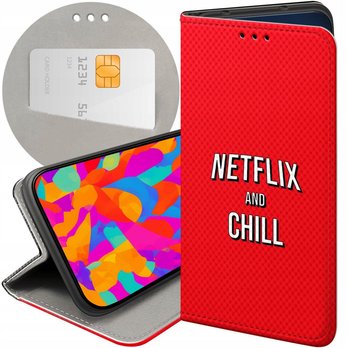 ETUI DO XIAOMI REDMI 12 4G / 12 5G WZORY NETFLIX SERIALE FILMY KINO ...