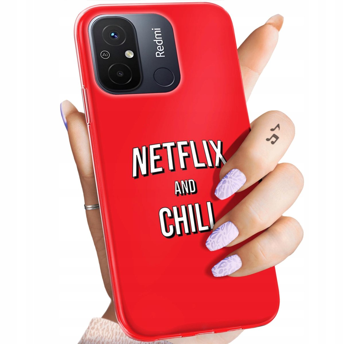 ETUI DO XIAOMI REDMI 12C WZORY NETFLIX SERIALE FILMY KINO OBUDOWA ...