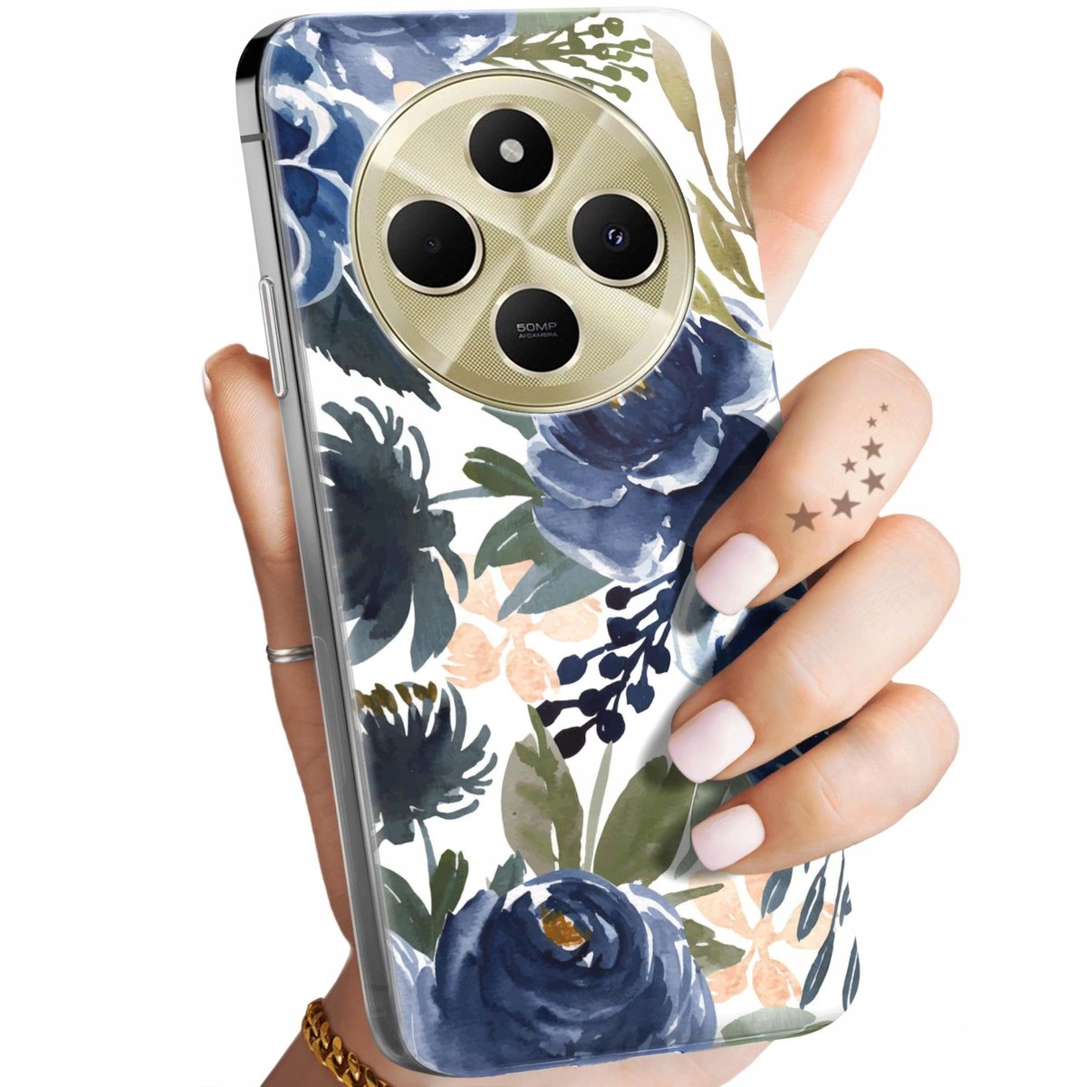 Etui Do Xiaomi Redmi 14C 4G / Redmi A4 / Poco C75 Wzory Kwiaty Kwieciste - Hello Case | Sklep ...