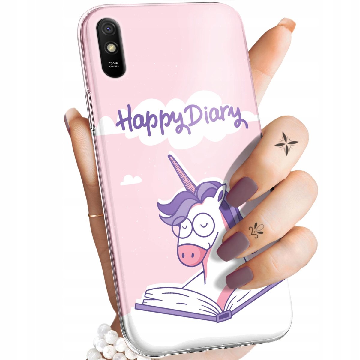 Etui Do Xiaomi Redmi 9a Wzory Jednorożec Bajki Księżniczki Obudowa Case