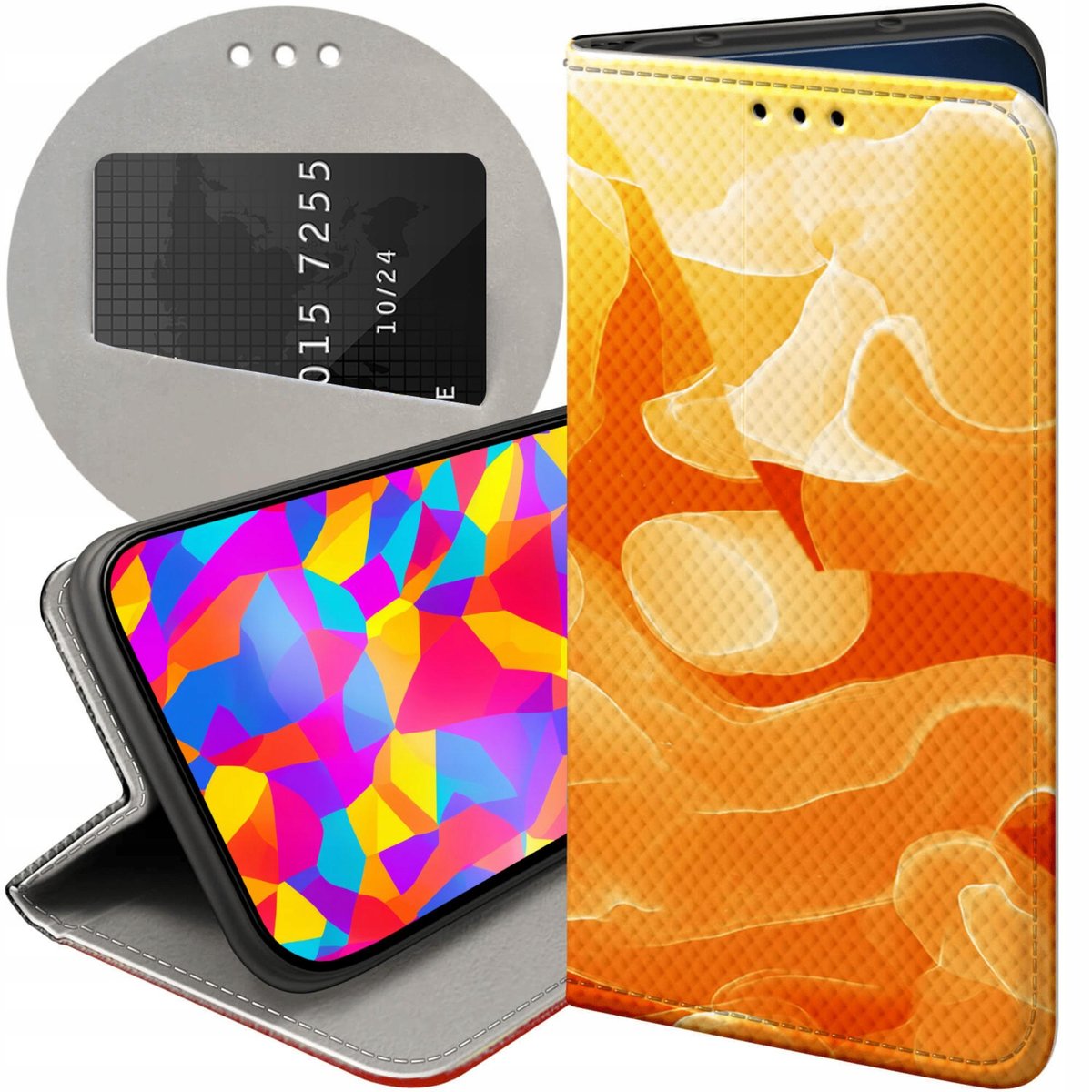 ETUI DO XIAOMI REDMI NOTE 10 5G WZORY POMARAŃCZOWE POMARAŃCZE ORANGE ...