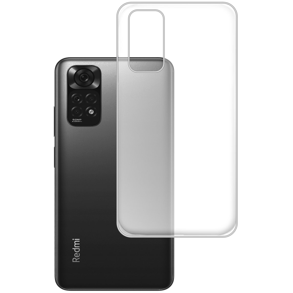 Etui Do Xiaomi Redmi Note 11 4G / 11S 4G Gumowe Obudowa Case Silikon ...