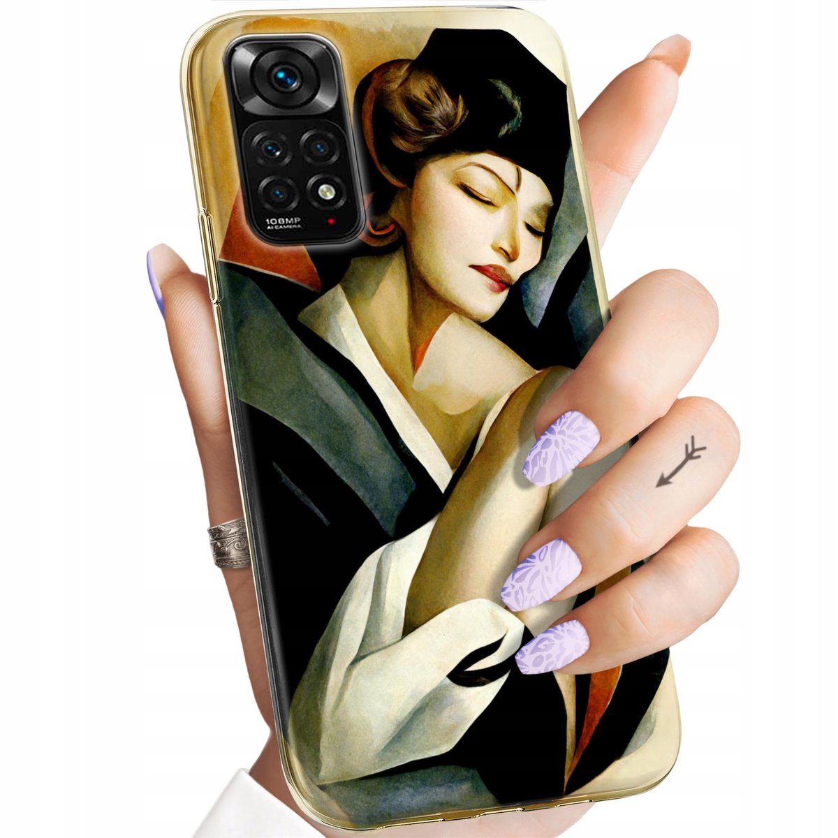 Etui Do Xiaomi Redmi Note 11 4G / 11S 4G Wzory Art Deco Łempicka Tamara ...
