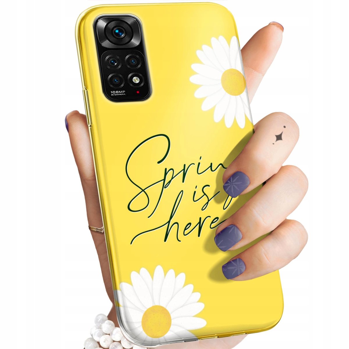 Etui Do Xiaomi Redmi Note 11 4G / 11S 4G Wzory Wiosna Wiosenne Spring ...