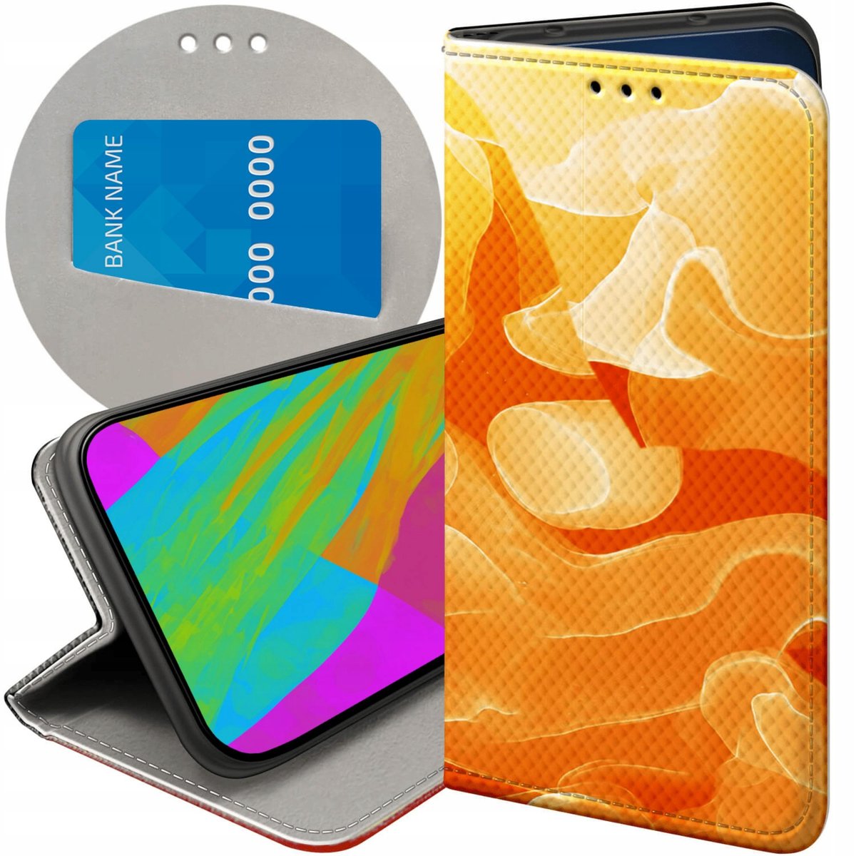 ETUI DO XIAOMI REDMI NOTE 12 PRO 5G WZORY POMARAŃCZOWE POMARAŃCZE ...