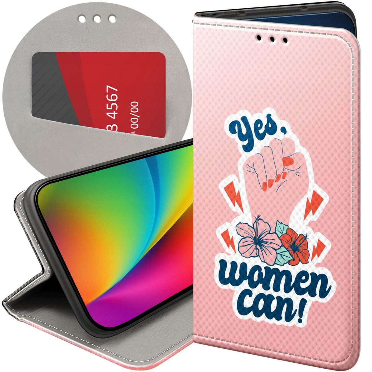 ETUI DO XIAOMI REDMI NOTE 12 PRO 5G WZORY SIŁA KOBIET GIRL POWER ...