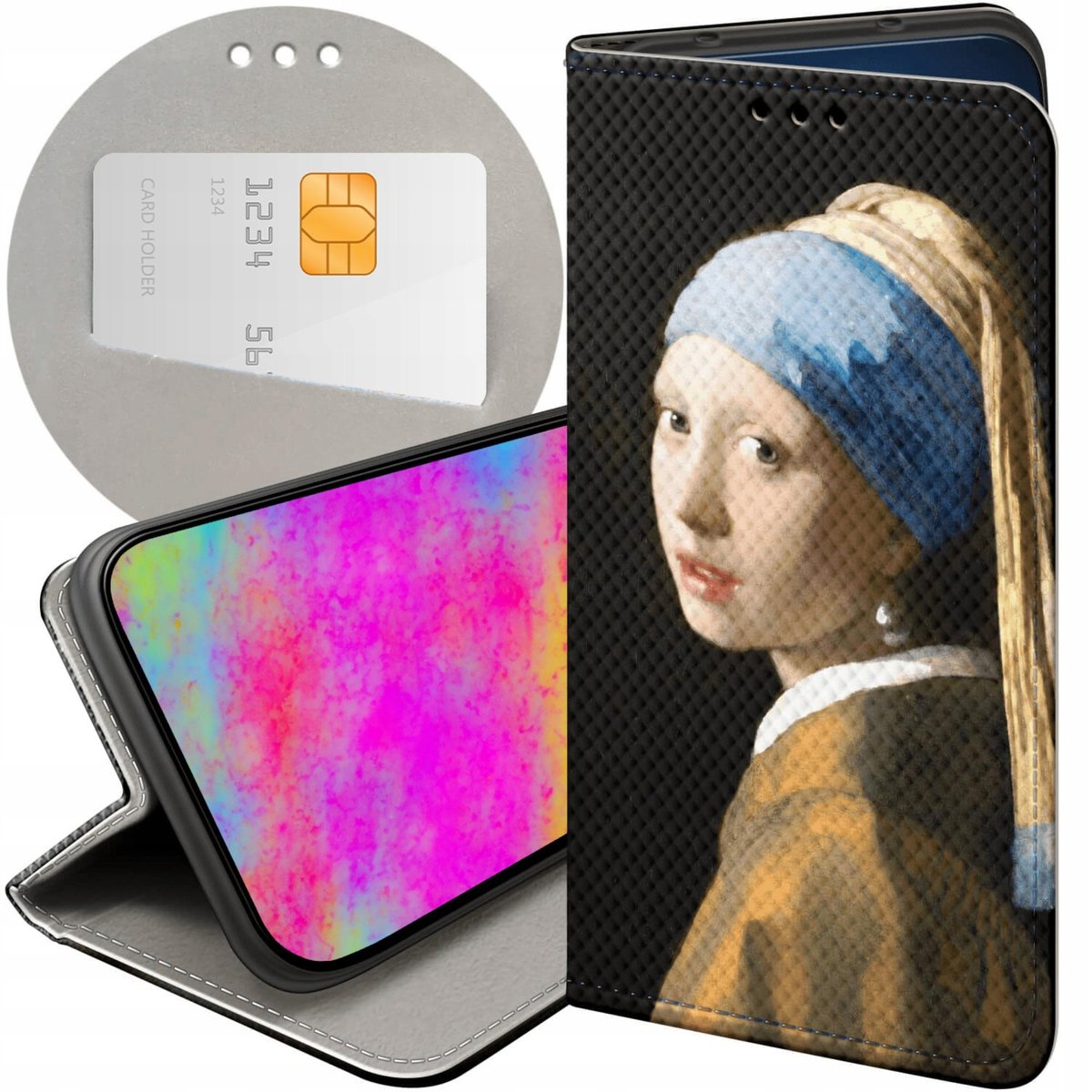 ETUI DO XIAOMI REDMI NOTE 12 PRO PLUS WZORY VERMEER JOHANNES MALARZ ...