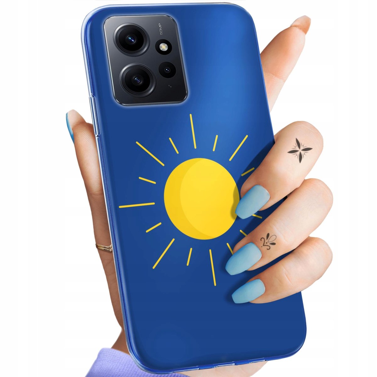 ETUI DO XIAOMI REDMI NOTE 12 WZORY SŁOŃCE PLANETY SUN OBUDOWA POKROWIEC ...