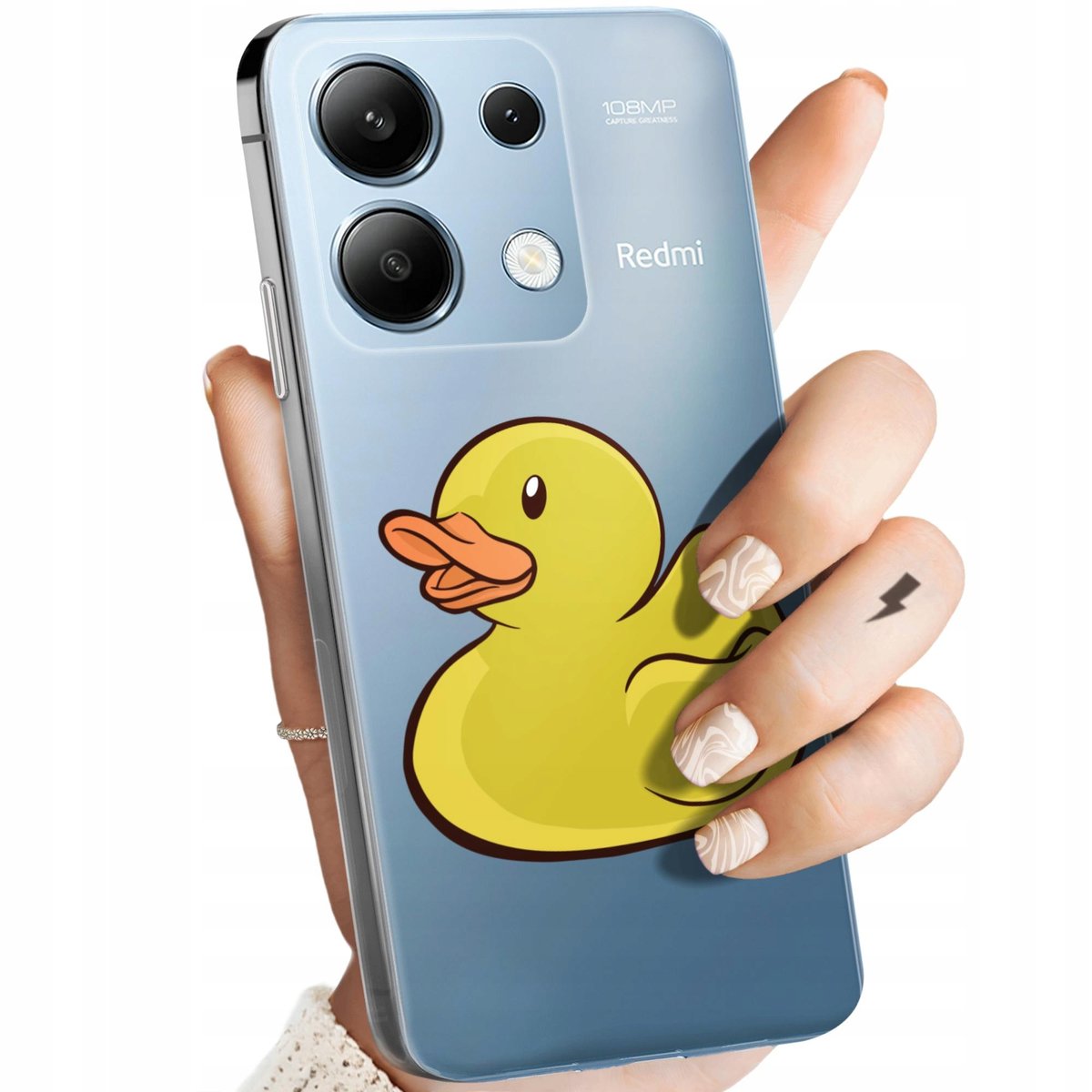 ETUI DO XIAOMI REDMI NOTE 13 4G WZORY BEZ TŁA NAKLEJKI STICKER OBUDOWA ...