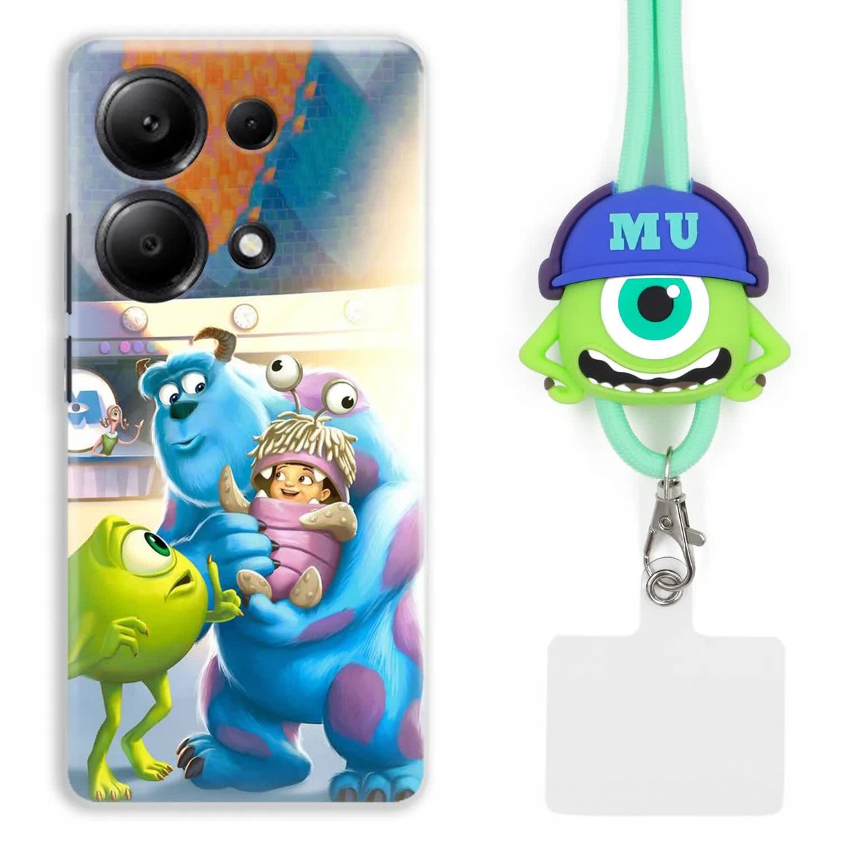 ETUI DO XIAOMI REDMI NOTE 13 PRO 4G SZNUREK MIĘTOWY MIKE MONSTERS, INC ...