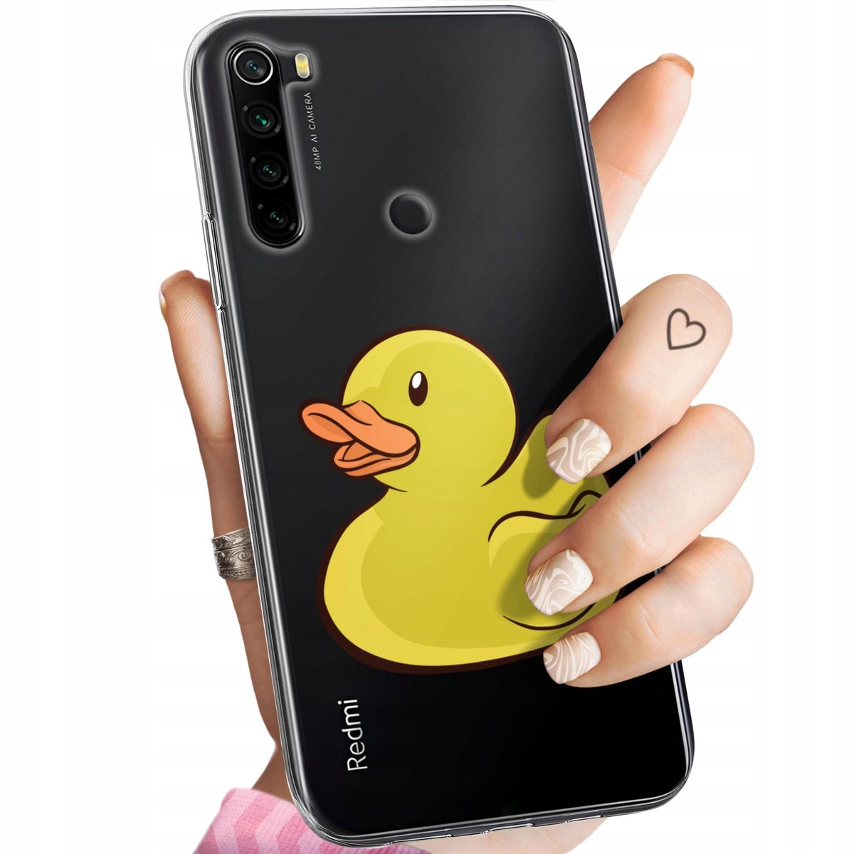 Etui Do Xiaomi Redmi Note 8 Wzory Bez Tła Naklejki Sticker Obudowa Case ...