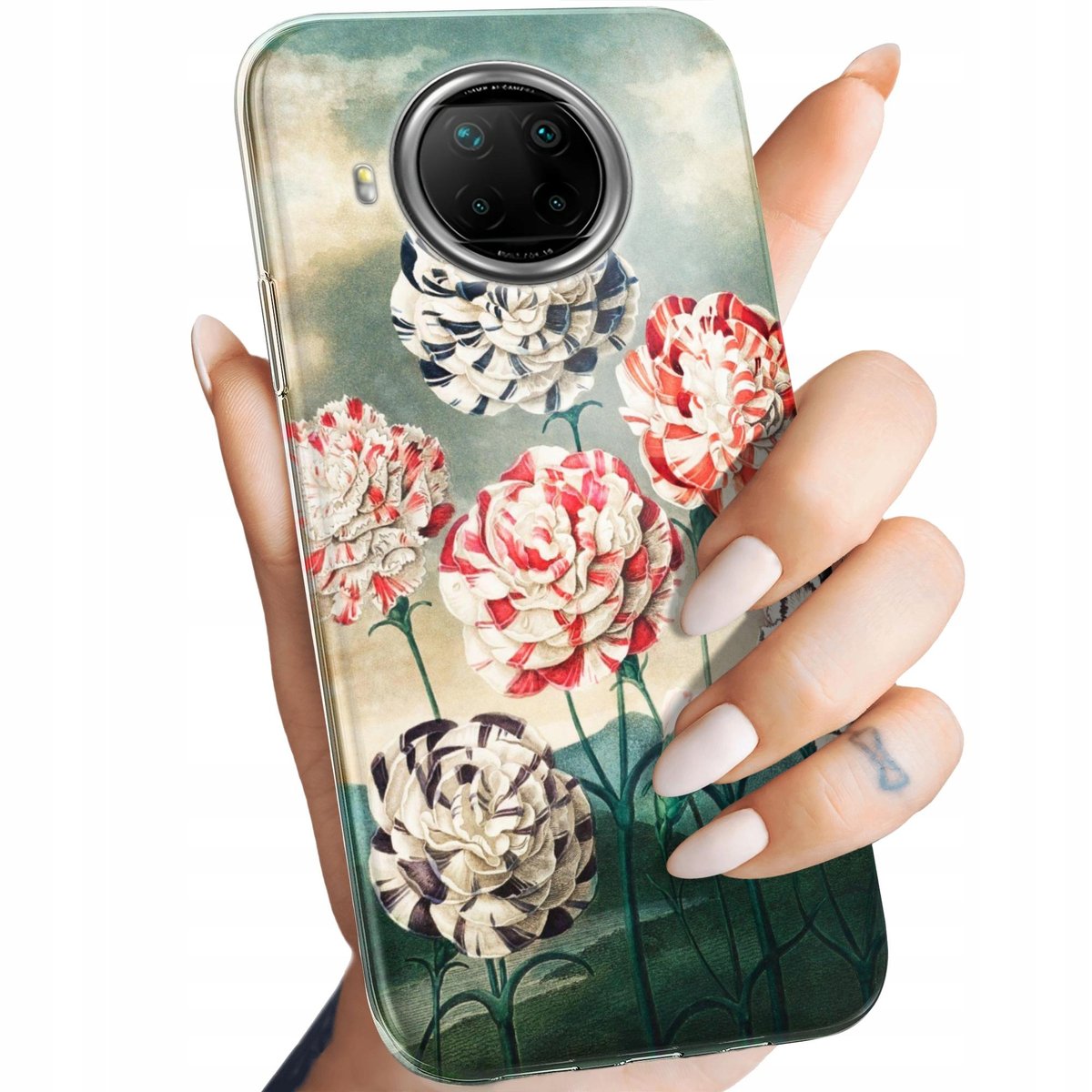 ETUI DO XIAOMI REDMI NOTE 9T PRO 5G WZORY ROBERT THORTON JOHN ROŚLINY ...