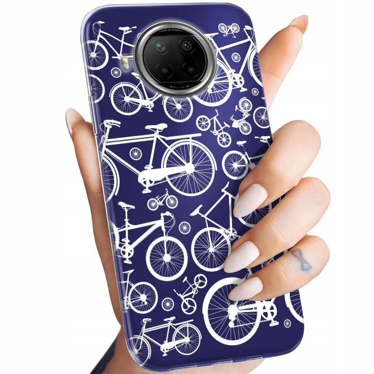 ETUI DO XIAOMI REDMI NOTE 9T PRO 5G WZORY ROWEROWE Z ROWEREM KOLARZ ...