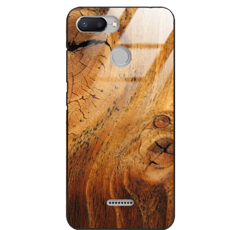Etui drewniane Xiaomi Redmi 6 Old Fashion Wood Honeydew Forestzone ...